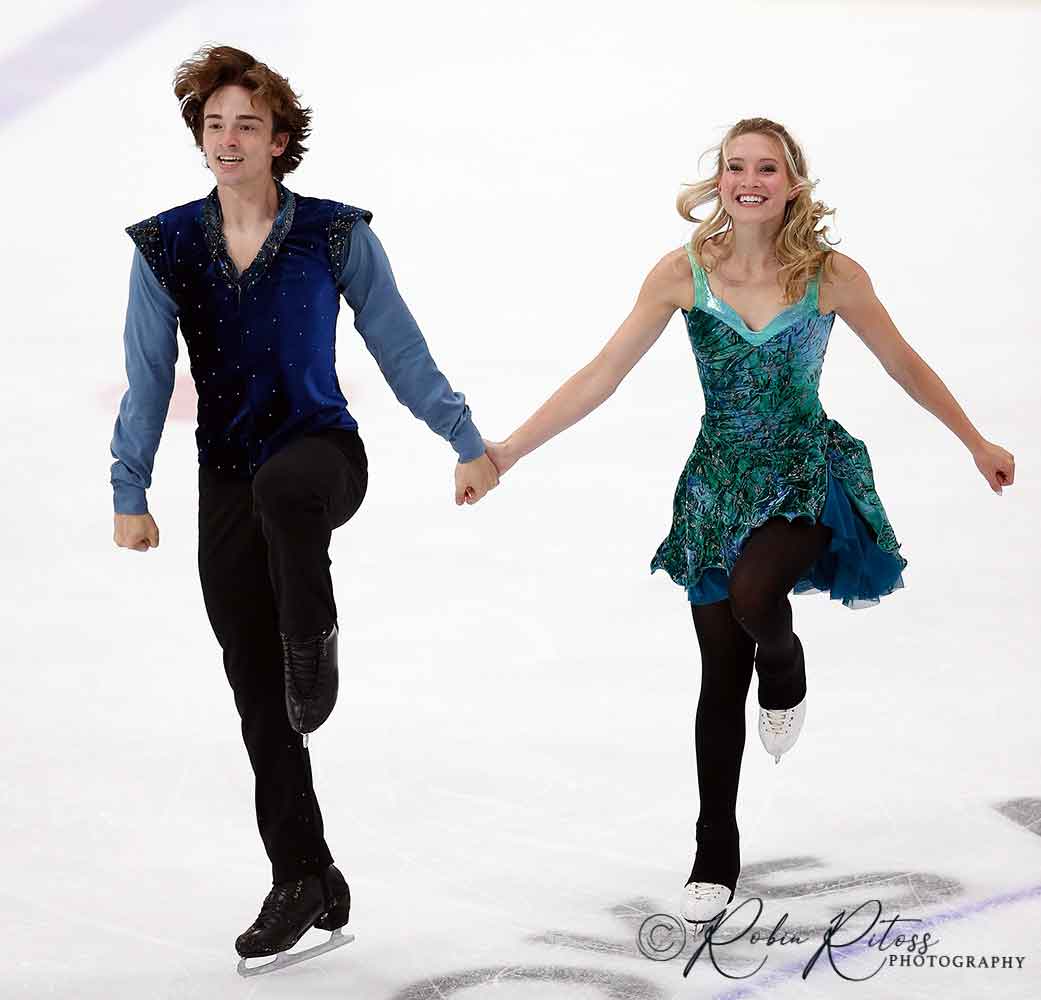 2022 Lake Placid Ice Dance International – Eva Pate & Logan Bye